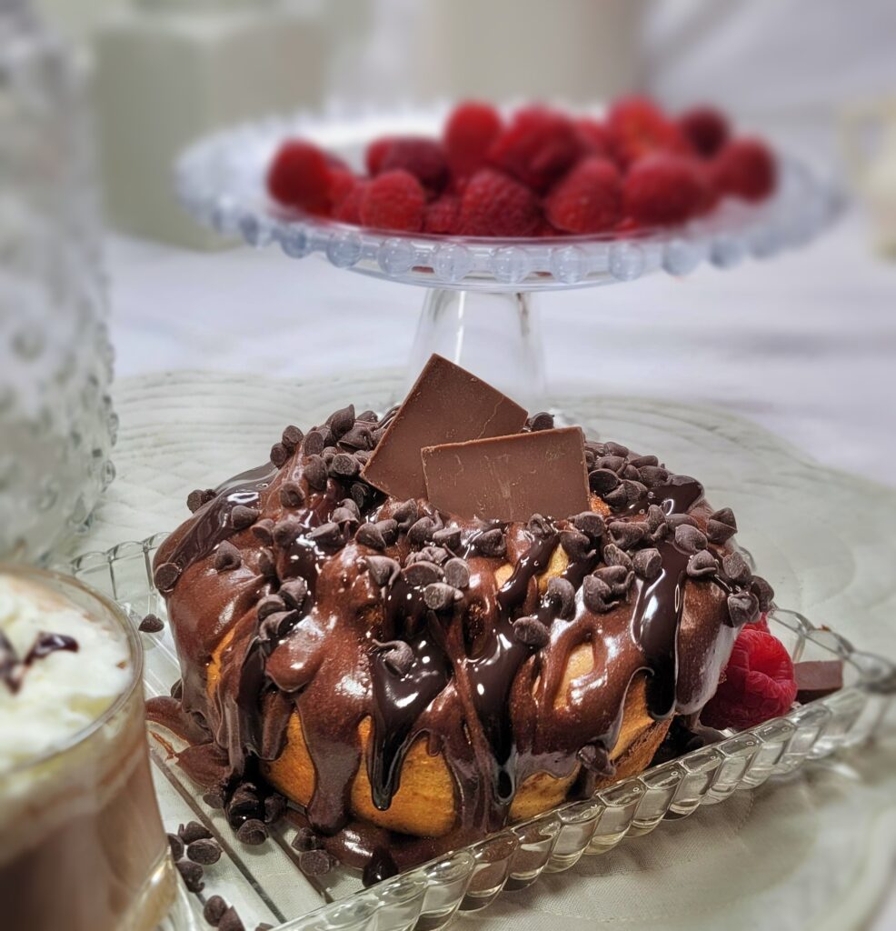 Death By Chocolate Cinnamon Roll - Cinnamom Bakery