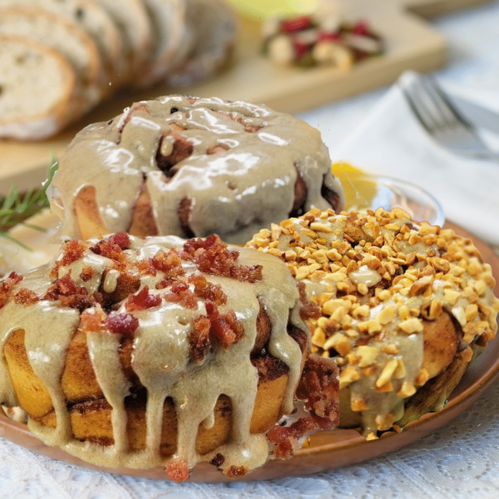 Maple Variety Cinnamon Rolls - Cinnamom Bakery