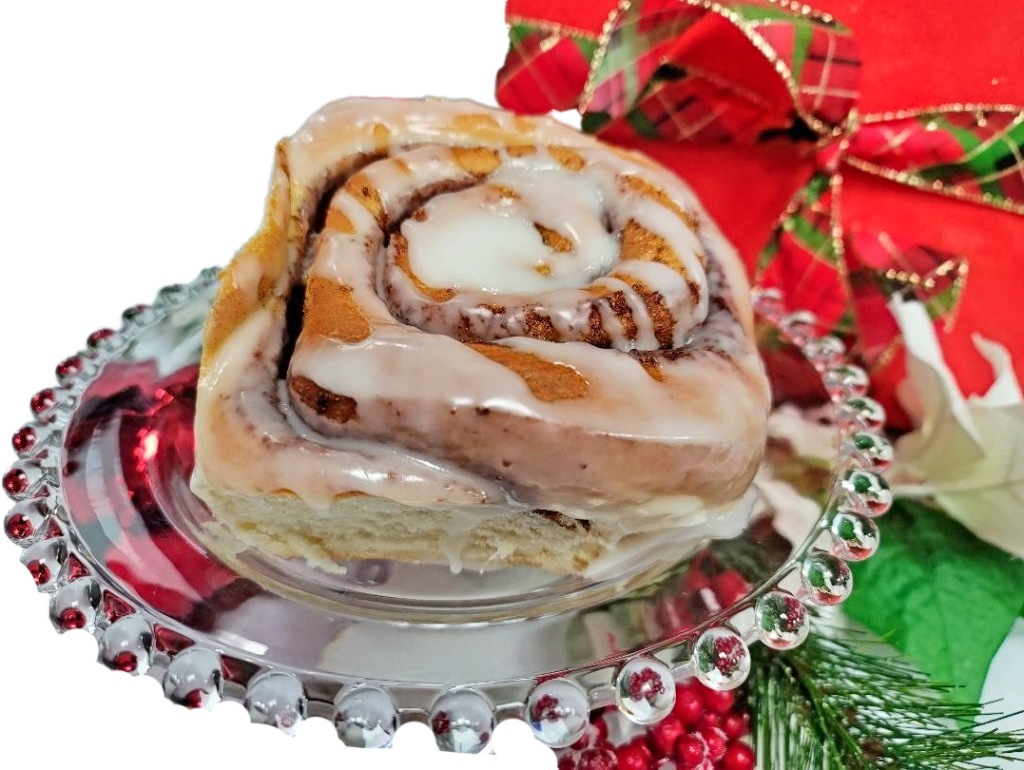 Gift Pack of Cinnamon Rolls withTraditional Glaze Frosting (4-Ct ...